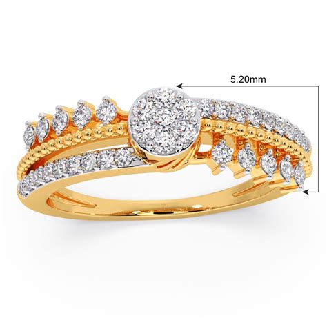 Iona Diamond Ring Candere By Kalyan Jewellers