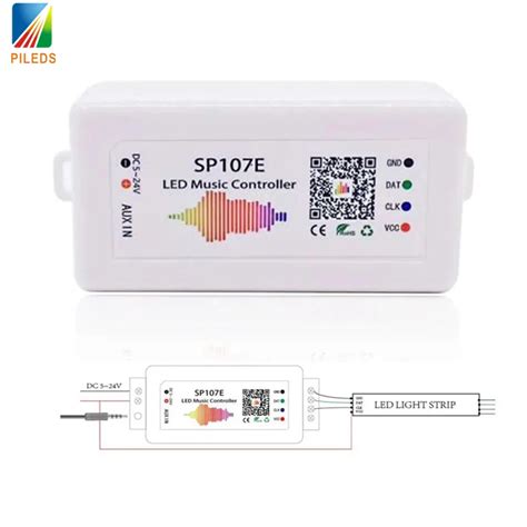Ws2812b Bluetooth Wif Controller Sp105e Sp107e Sp108e S110e Sp601e