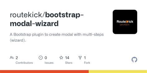 Github Routekickbootstrap Modal Wizard A Bootstrap Plugin To Create