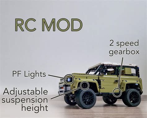 Lego Moc Motorised Defender V6 By Gamayun Rebrickable Build With Lego