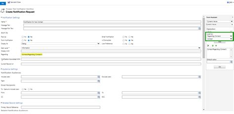 Post Notification Configuration Dynamics 365 Crm Apps