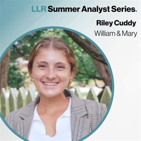 Video Llr Partners On Linkedin 5things Summeranalyst Internship