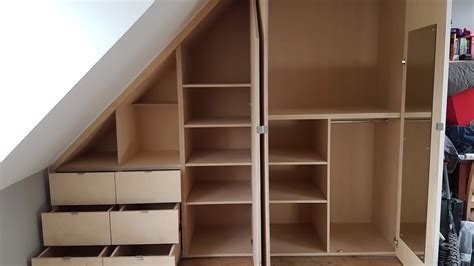 How To Build A Closet With A Sloped Ceiling