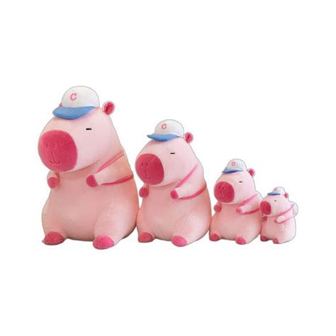 Pink Capybara Sports Water Dolphin Plush Toys Wholesale Creative Backpack Capybara New Pillow