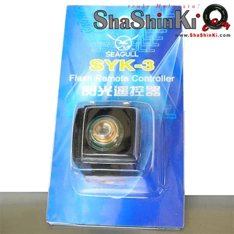 Seagull Syk 3 Flash Slave Trigger Wireless Hot Shoe Sync Adapter