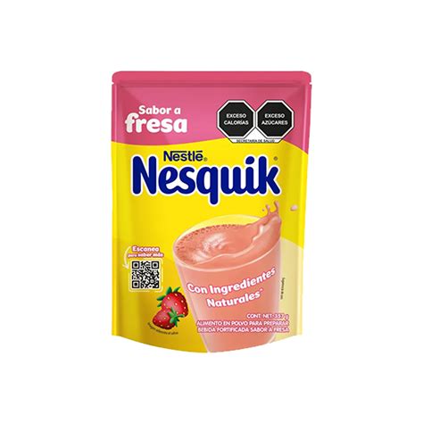 Nesquik Fresa Polvo Bolsa 357g