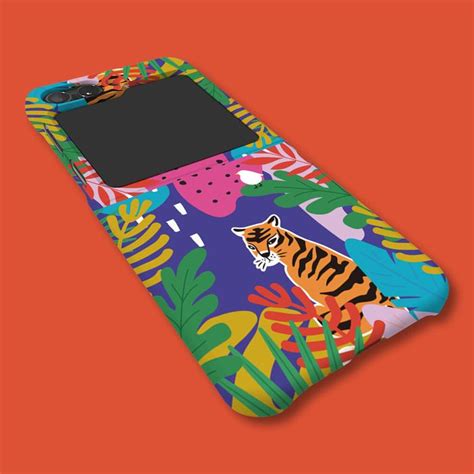 갤럭시 Z플립5 슬림하드 케이스 호랑이tiger 감도 깊은 취향 셀렉트샵 29cm