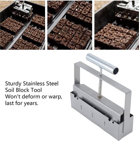 Soil Blocker Stainless Steel Handheld Soil Block Philippines Ubuy
