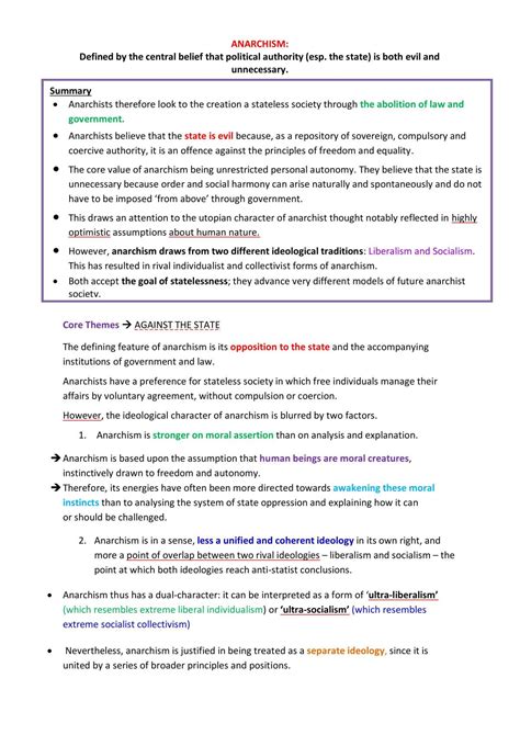 Aqa A Level Politics Quality Notes Politics A Level A Levels Aqa Thinkswap