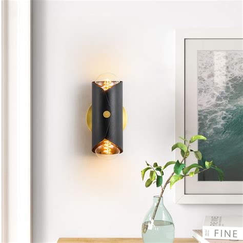 Rennnsan Natalie 51 In W 2 Light Matte Black Moderncontemporary Led