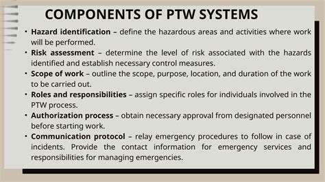 Permit To Workintheworkplaceforsafety Pptx