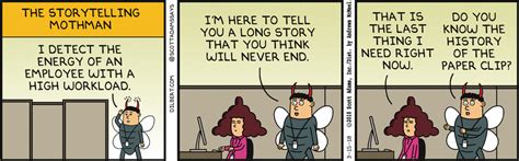 Mothman Detects Energy Dilbert Viewer