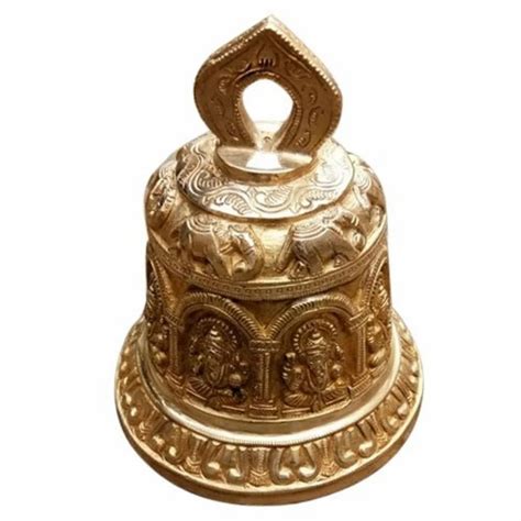 Golden Brass Temple Bell At Best Price In Hyderabad Id 22683186488