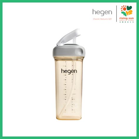 Hegen Pcto 330ml11oz Straw Cup Ppsu Grey V2 Shopee Malaysia