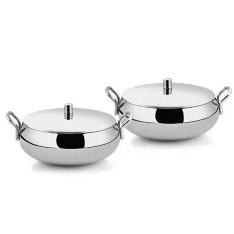 2 Pieces Stainless Steel Ss Handi Set For Home At Best Price In New