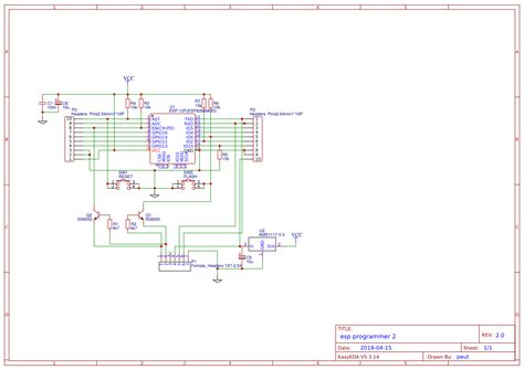 Esp Programmer EasyEDA Open Source Hardware Lab
