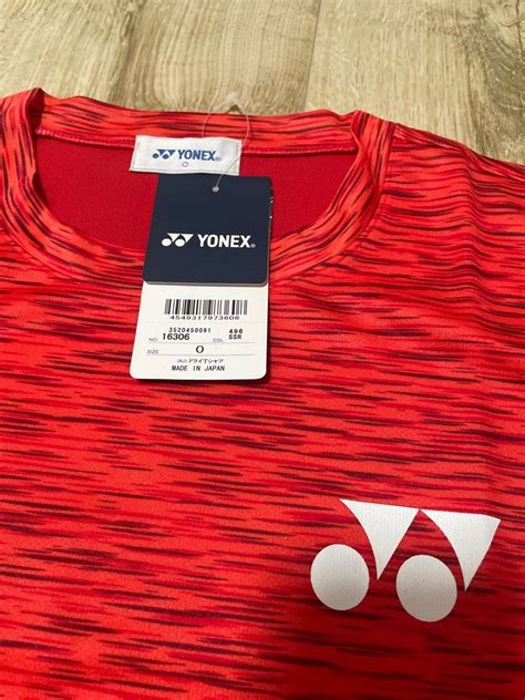 Yonex Japan National Team T Shirt Sports Equipment Sports And Games