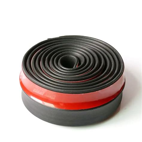 25m X 65cm 자동차 앞 범퍼 범용 수호자 고무 립 스플리터 바디 스포일러 접착 스트립스타일링 몰딩 Aliexpress