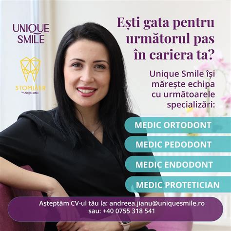 Echipa Noastră Crește și Ne Dorim Să Faci Parte Din Ea 💜 Andreea Biris