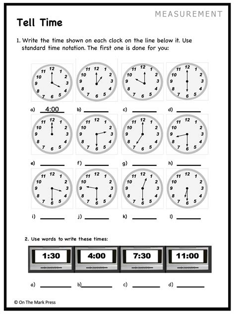 Canadian Measurement Lesson Plans And Activities Grade 1 Worksheets Library