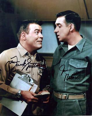Gomer Pyle Signed Cast Photo Jim Nabors Tv Show 115786524