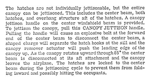 Tailhook Topics F 111ab Ejection Seats
