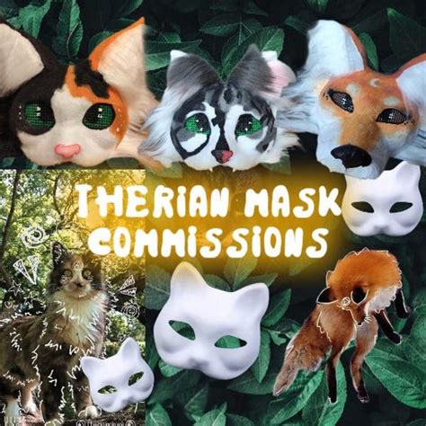 Máscara Therian Etsy México