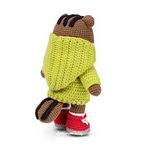 Amigurumi Chipmunk In Hoodie Crochet Pattern Amigurumi Today
