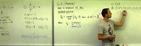 Lecture 24 Hopf Algebras And Combinatorics Federico Ardila Youtube