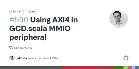 using axi4 in gcd scala mmio peripheral · issue 590 · ucb bar chipyard