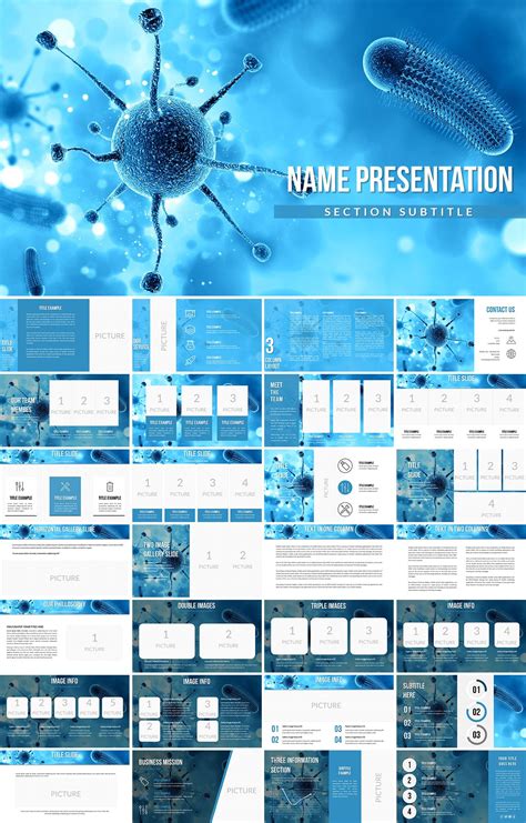 Viruses Can Infect Powerpoint Template Powerpoint Templates Powerpoint Keynote Template