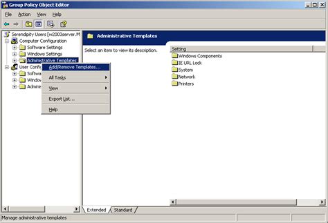 Group Policy Editor With Active Directory Lock