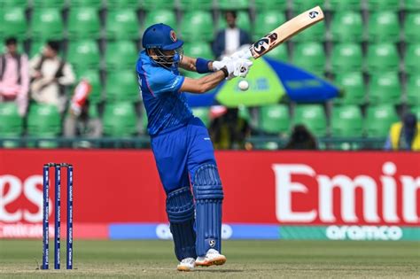 Zadran Omarzai Star As Afghanistan Knock England Out Of Champions