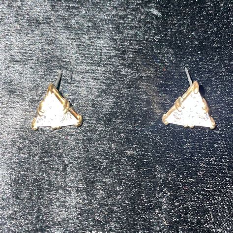 Suzanne Somers Collection Earrings 18k Over Silver Ra Gem