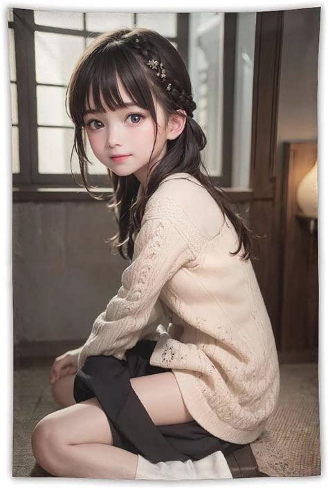 Jp B2タペストリー ロリ 純粋な可愛い女の子 かわいい女の子 コスプレ R 604 ポスターアートパネル壁飾り