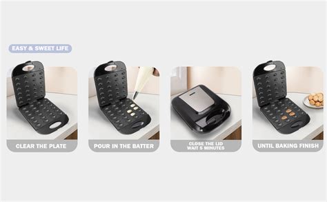 Walnut Cookie Maker 24pcs Electric Walnut Cake Maker Nut