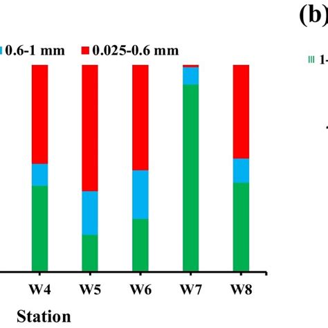 Abundance Of Mps Based On Sizes In The Freshwater Sediments A