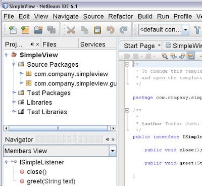 Netbeans IDE Blog By Tushar Joshi Nagpur NetBeans IDE Default Font Size
