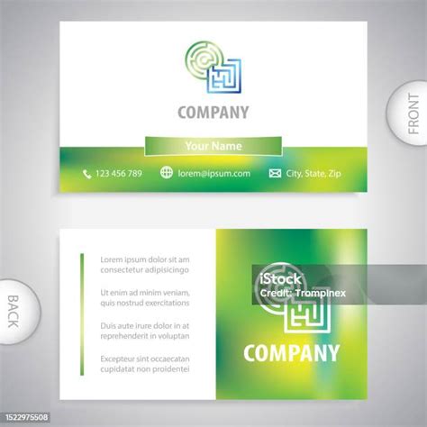 명함 서식 파일입니다 미로 또는 미로 표지판 아이들을 위한 교육용 게임 아이들을 위한 퍼즐 올바른 길을 찾으십시오 논리적 인 해결책 거리에 대한 스톡 벡터 아트 및 기타