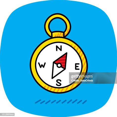 Compass Cartoon Photos And Premium High Res Pictures Getty Images