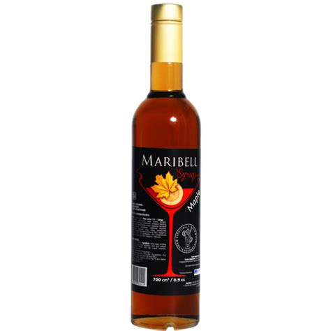 Сироп Кленовий ТМ Maribell сироп для кави десертів та коктейлів