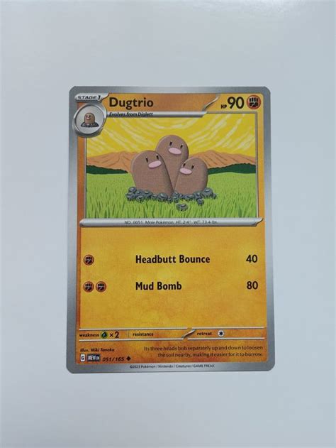 Dugtrio Digdri Pokemon 151 Mew Kaufen Auf Ricardo