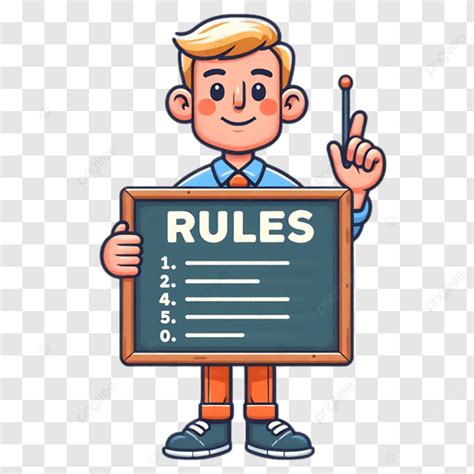 Lista De Reglas Clipart House Rules Clipart