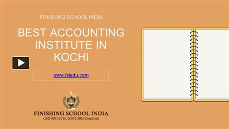 Best Accounting Institute In Kochi Fsiedu Presentation Free To Download