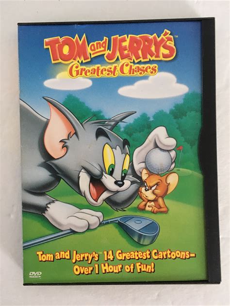 Tom And Jerry Greates Chases 14 Cartoons Dvd 2000 Warner Bros