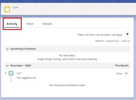 Activity Tab Disappeared In Lightning In Salesforce Infallibletechie