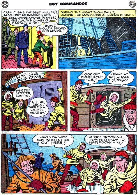 Read Online Boy Commandos Comic Issue 18