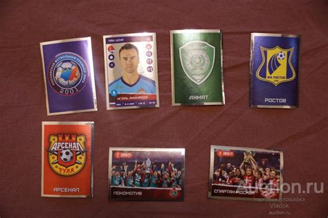 Стикеры Panini РФПЛ 2017-18 - специальные — покупайте на Auction.ru по ...