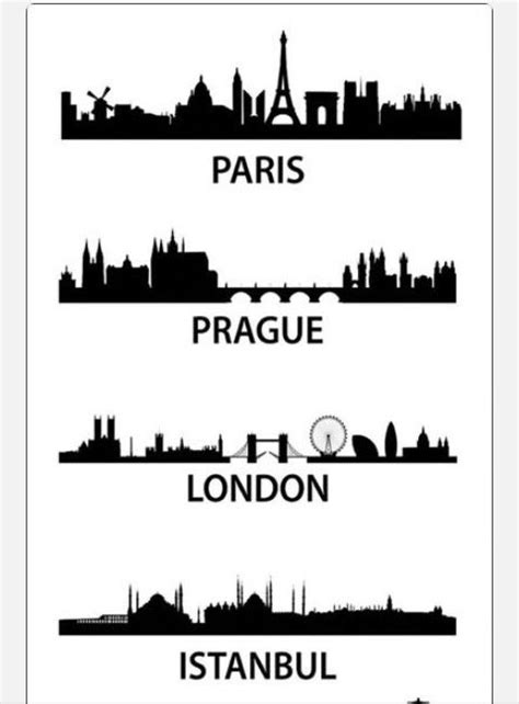 Pin De Montse Raset En Projects To Do Dibujos De Edificios Silueta De Edificios Álbum De