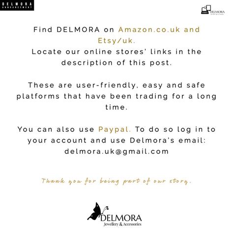Delmora Jewellery And Accessories London Online Shopping